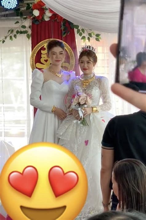 Ảnh Cưới Cực đẹp 2 Cô Gái Trong đám Cưới đang Gây Sốt Mxh 2sao