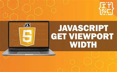 how to use javascript get viewport width