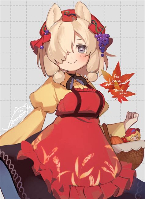The Big Imageboard Tbib 1girl Aki Minoriko Aki Minoriko Cosplay