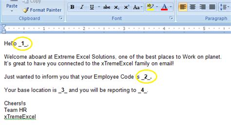 excel talk xtremeexcel customized mail merge using vba in word