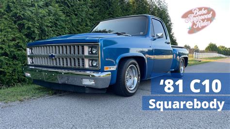 Clean 81 Chevy C10 Stepside Tour Meet Barry The Custom Squarebody
