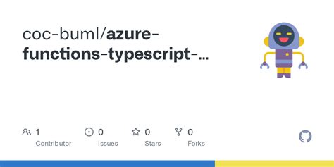 github coc buml azure functions typescript template