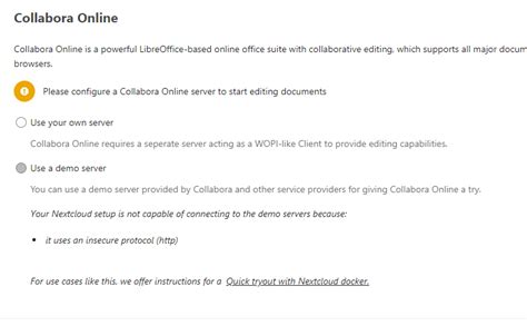 nextcloud libreoffice