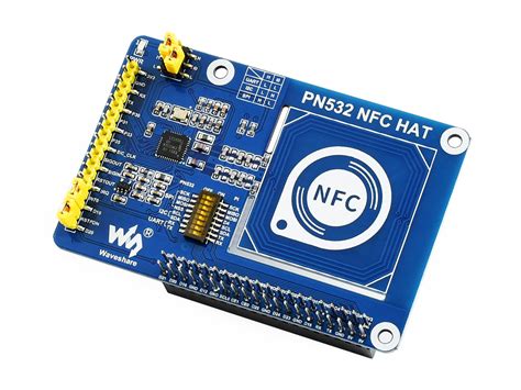 waveshare pn532 nfc hat for raspberry pi supports communication