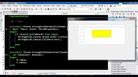 delphi 20 stringgrid 8 brush color cells youtube