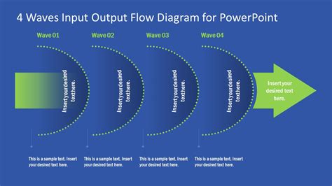4 steps input output template slidemodel
