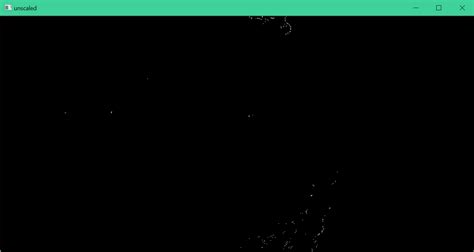 should opencv python canny edge detection be giving me very different