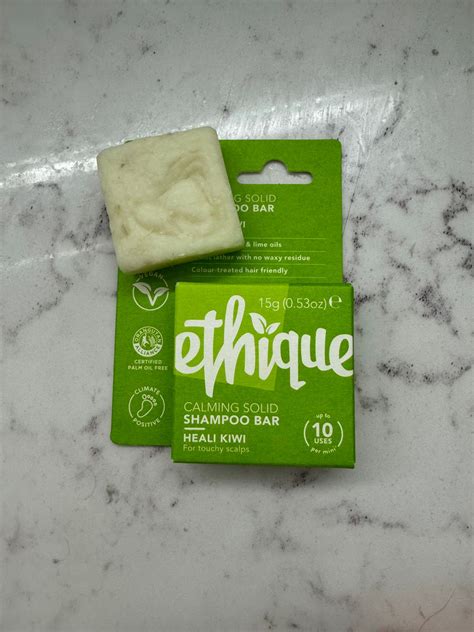 Ethique Heali Kiwi™ Calming Solid Shampoo Bar Mini