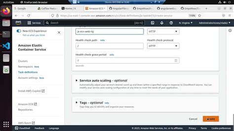 deploying dockerized angular into an ecs fargate ecs part 3 youtube