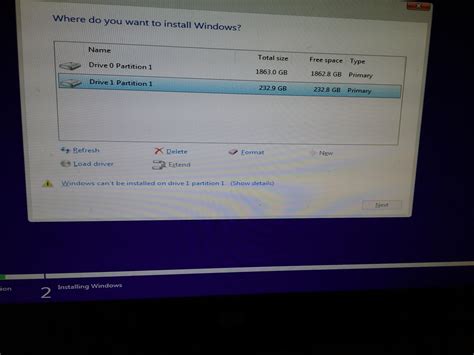 the selected disk has an mbr partition table on efi systems windows 8