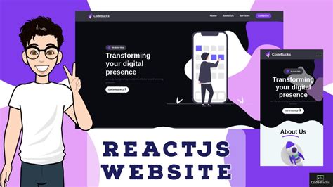 react website🤩 build responsive website with reactjs styled