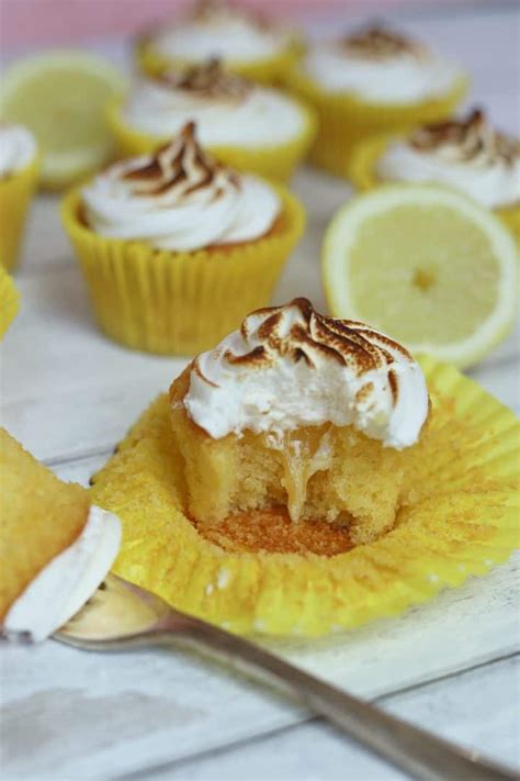 Gluten Free Lemon Meringue Cupcakes Dairy Free Option