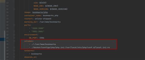autocompletion stopped working when the project is working with docker