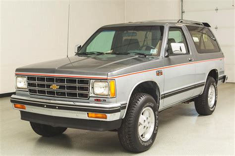 No Reserve 1989 Chevrolet S 10 Blazer 4x4 For Sale On Bat Auctions