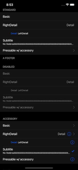 react native tableview simple npm