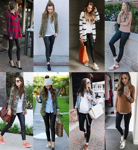 Leather Leggings Outfit Ideas To Copy [10 Looks From Dressy To Casual]