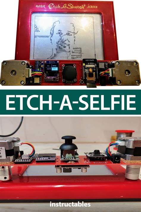 etch a selfie arduino arduino projects electronics projects