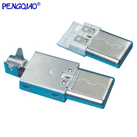 Type C公头连器usb C拉伸壳无缝满p正反插无pcb大电 Type C转接头 Otg转接头 Usb Type C数据线 Usb3 0