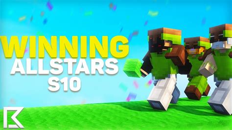 Winning Ranked Bedwars All Stars [s10] Youtube