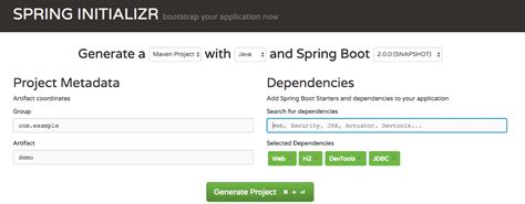 integrating spring boot and spring jdbc with h2 and
