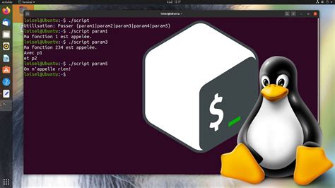 script shell avancé avec fonctions case et bloc init youtube