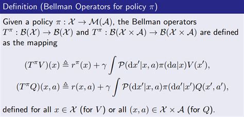 bellman equations for optimal value functions gogogogo