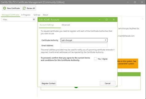 installing a let s encrypt ssl tls certificate on windows server