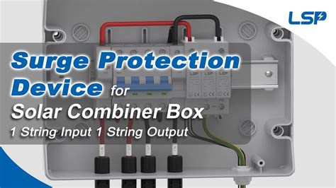 Pv Solar Dc Surge Protection Device Spd Installation Wiring Diagram 1