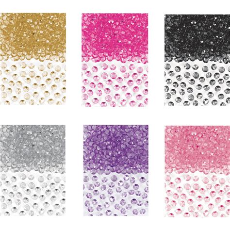 Colourful Gem Table Confetti By Postbox Party