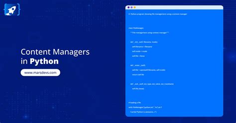 context managers and their uses in python