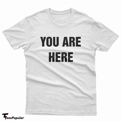 Get It Now John Lennon You Are Here T Shirt