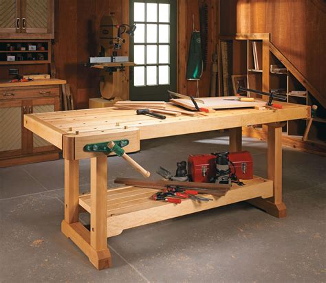 Traditional Workbench Woodworking Project Woodsmith Plans