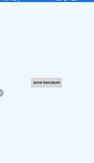 xamarin forms how to make snackbar using