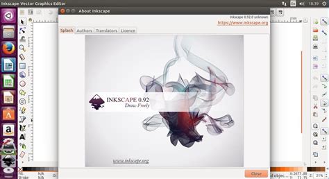 install inkscape 0 92 1 draw freely on ubuntu linux mint opensuse