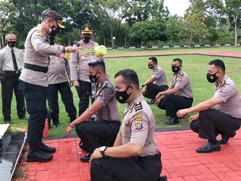 Polres Wakatobi Gelar Upacara Kenaikan Pangkat Bintara Polri