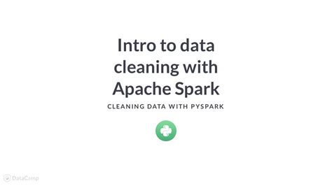pyspark tutorial intro to data cleaning with apache spark youtube