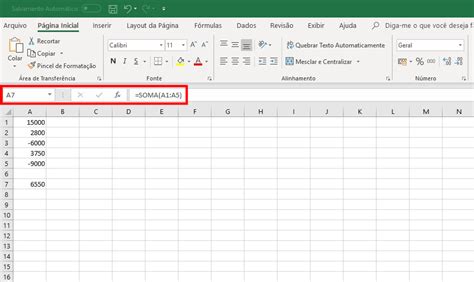 como subtrair valores no microsoft excel aplicativos e software