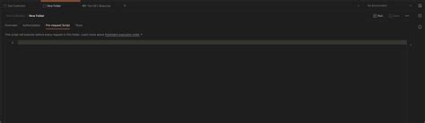getting error in evaluating the pre request script 🌱 just getting