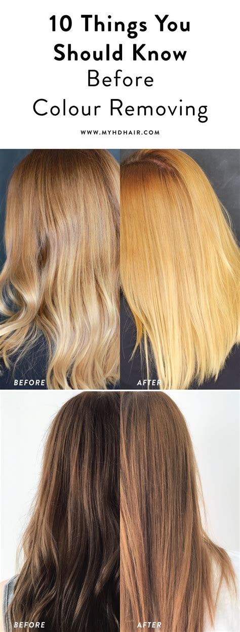 10 Things You Should Know Before Colour Removing Hair Color Remover