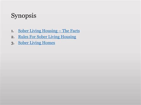 Ppt Sober Living Housing Powerpoint Presentation Free Download Id