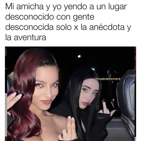 Mi Amicha Y Yo Yendo A Un Lugar Desconocido Con Gente Desconocida Solo