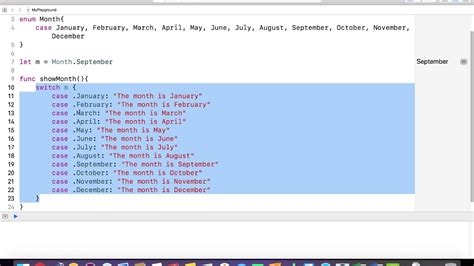 swift programming enums and switch youtube
