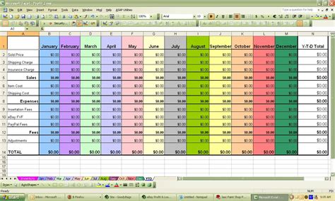 office supply inventory spreadsheet template — db