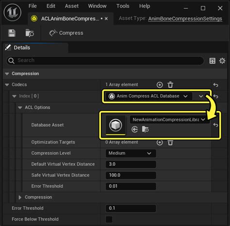 虚幻引擎中的动画压缩库 虚幻引擎 5 4 文档 Epic Developer Community