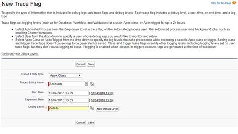 debugging how are we supposed to use debug logs for a specific apex