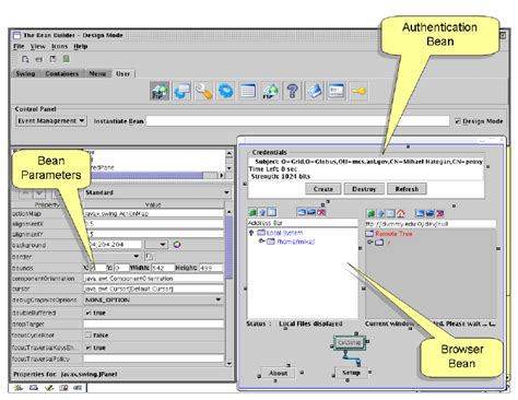 the gui of the file transfer component in an ide download scientific