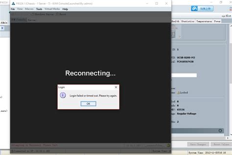 solved ucs mini kvm login failed or timeout cisco community