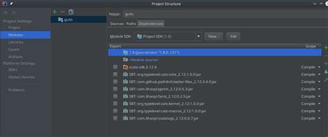 how to get intellij to recognize imports in scala script
