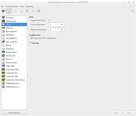 red hat container development kit cdk with nested kvm