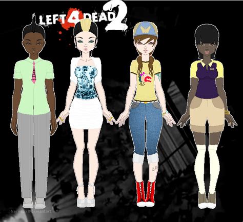 Genderbent L4d2 By Nerveux On Deviantart